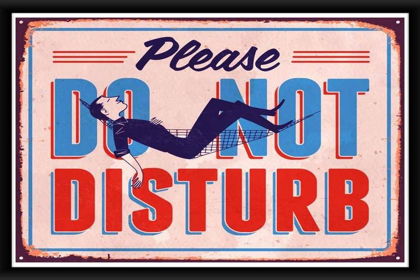 Green Panda - Please do not disturb Pin Up Frame Poste Multicolour ...