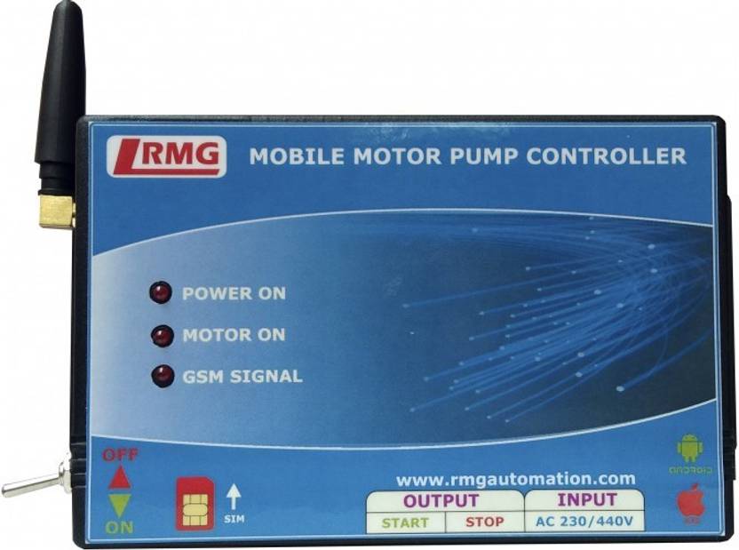 RMG Single / Three Phase GSM Motor Pump controller (Mobile Motor ...