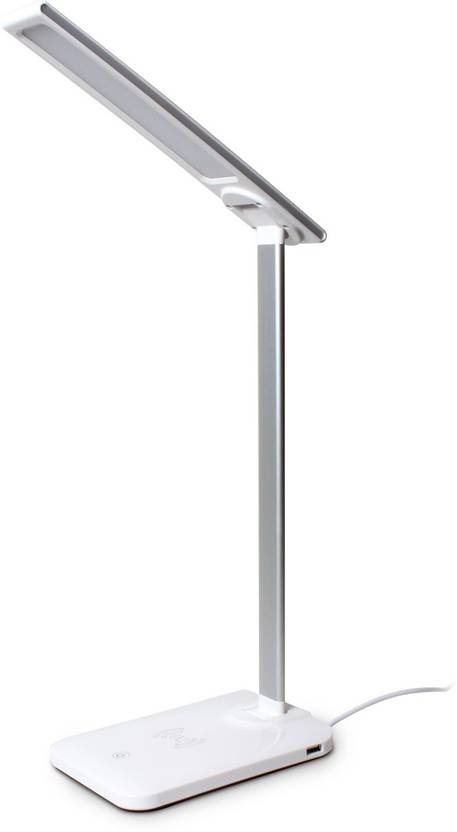 GIZMOBITZ BY-D12 LED Touch Lamp With Wireless Charger and 2A USB Output ...