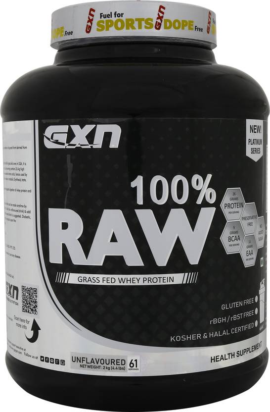 GXN 100% RAW Whey Whey Protein Price in India - Buy GXN 100% RAW Whey ...