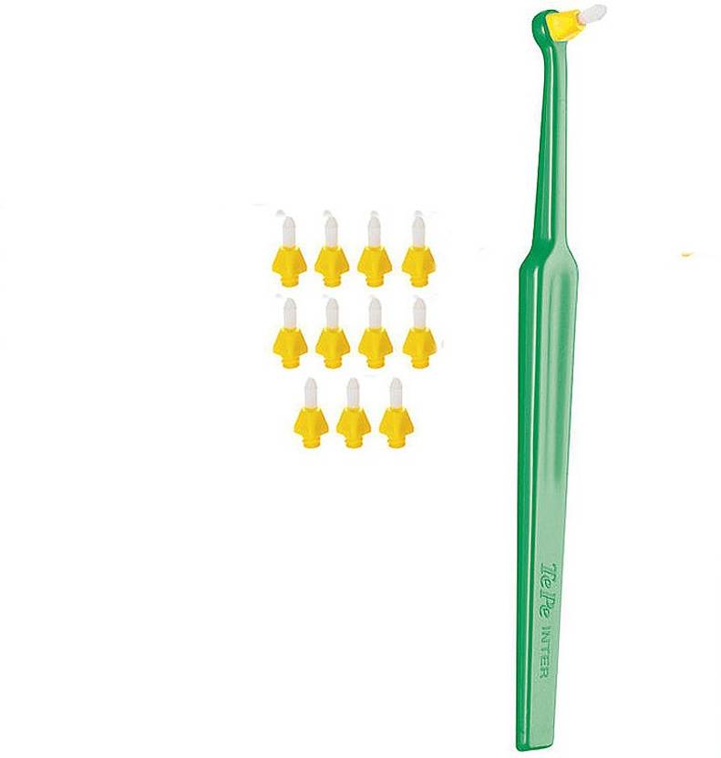 TePe Interspace Tooth Brush Soft With 12 Heads Pack Of 3 Extra Soft ...