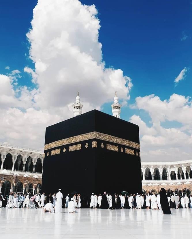 Kaaba with sky Islamic Poster|Motivational Poster|Inspirational Poster ...