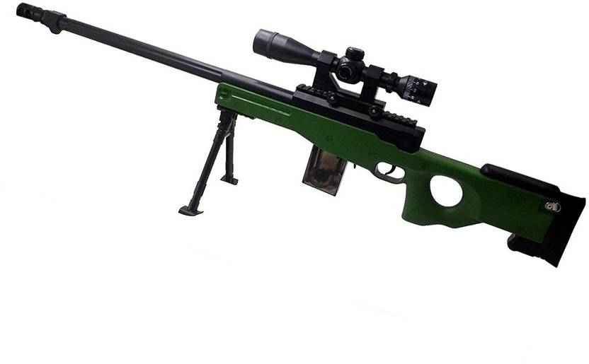 TULLY PUBG AWM Sniper Toy Gun with Laser Target Big Size PUBG ...