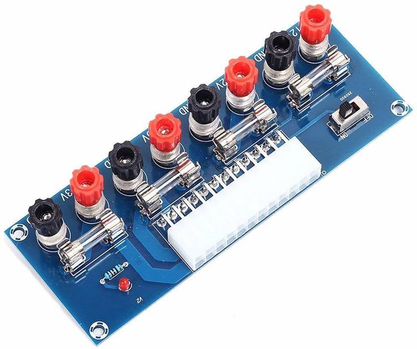 REES52 Power Board 24 Pin Computer Power Supply Breakout Adapter Module Micro Controller Board ...