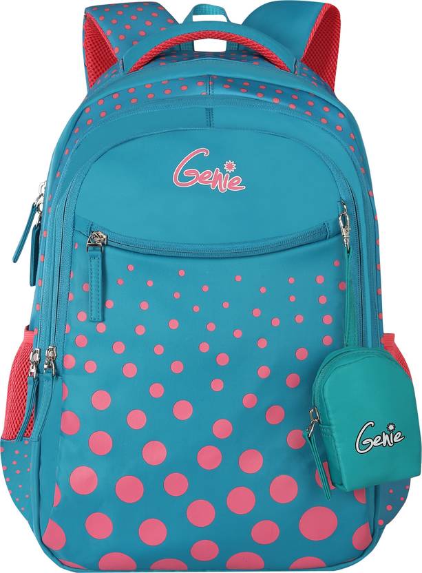 Genie Fizz Teal 15 inch Backpack 19 L Backpack Blue - Price in India ...