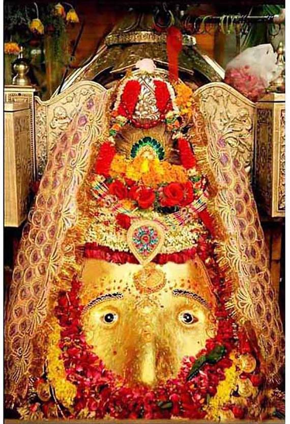 Poster N frame Kalka Mata Kalkaji Delhi UV Textured Decorative Art ...