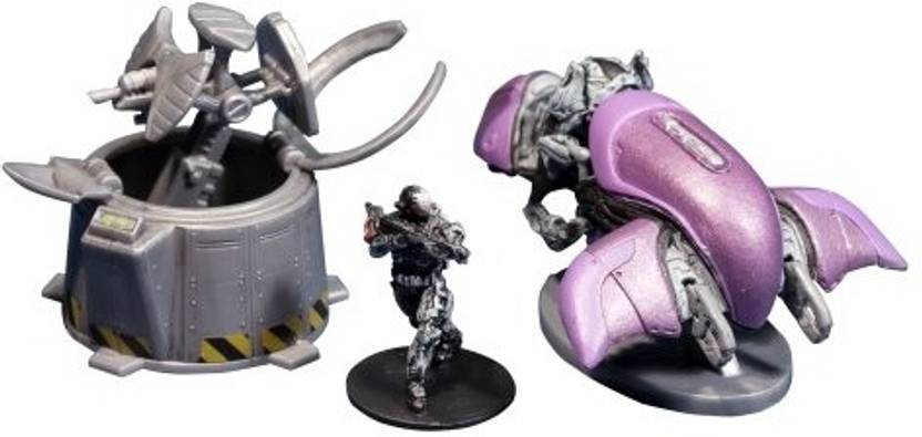 McFarlane Toys Halo Micro Ops Series 1: Ghost vs Wolf Spider Turret ...