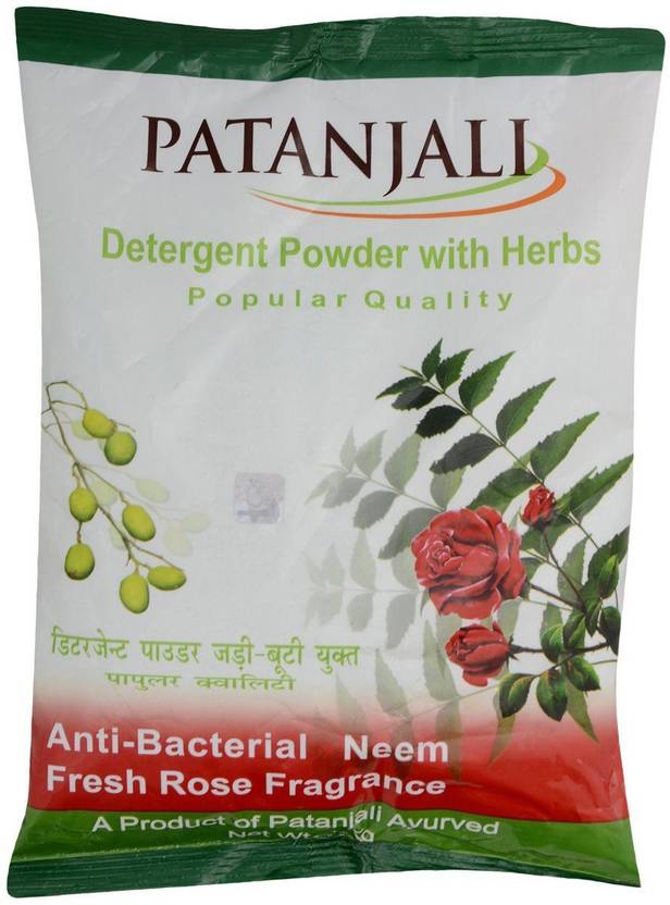 PATANJALI Popular Detergent Powder with Herbs - Detergent Powder 1 kg ...