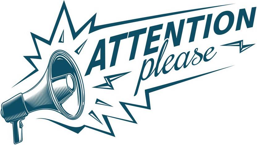 Attention please sticker poster|Motivational Poster|Inspirational ... Attention please sticker poster|Motivational Poster|Inspirational ...