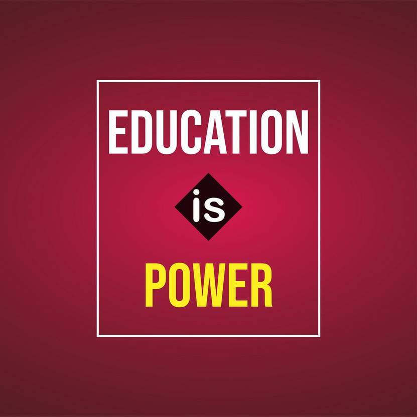 education is power |Motivational Poster|Inspirational Poster|Gym poster ...