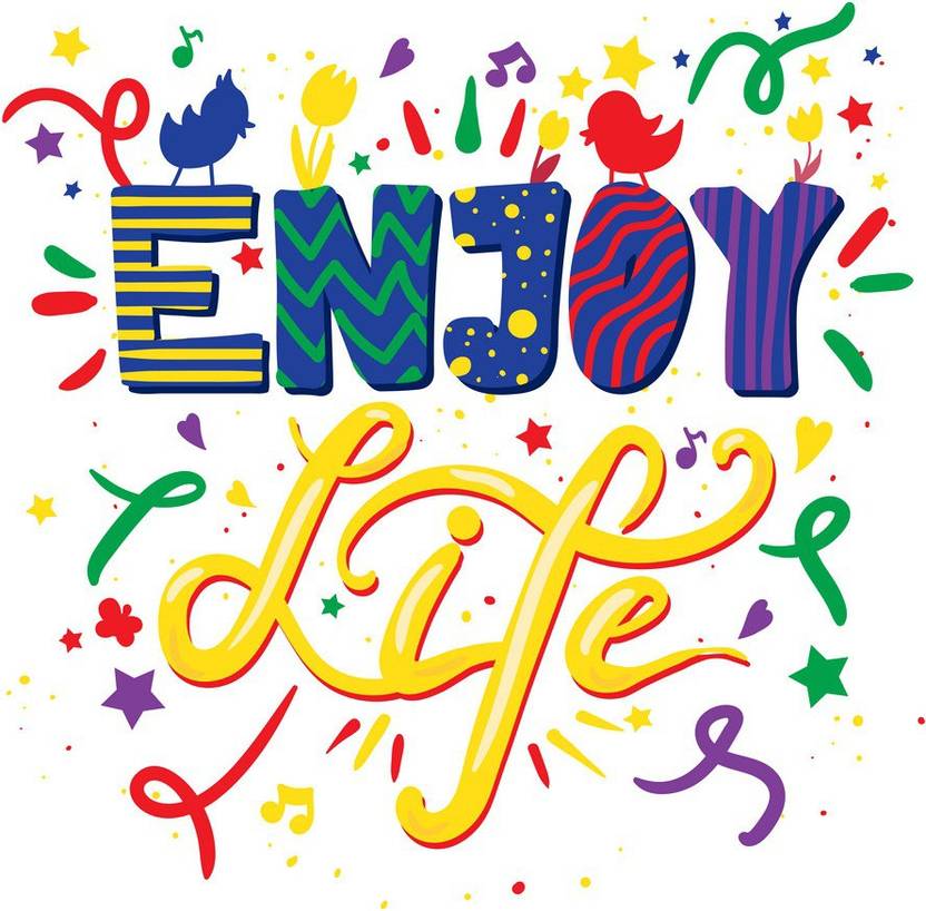 enjoy life |Motivational Poster|Inspirational Poster|Gym poster|All ...