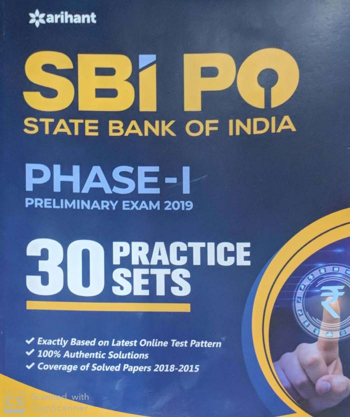 Sbi Po Phase 1 Practice Sets Preliminary Exam 2019: Buy Sbi Po Phase 1 ...