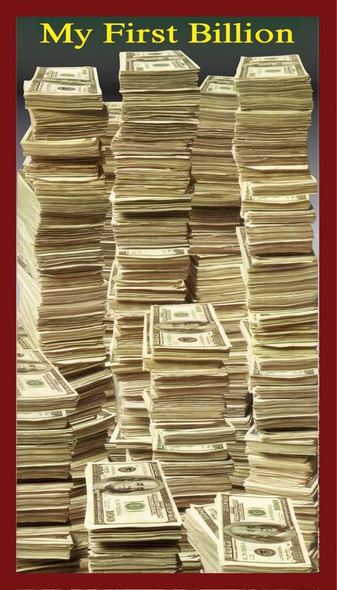 'My first Billion' Sticker Poster Fine Art Print - Art & Paintings ...