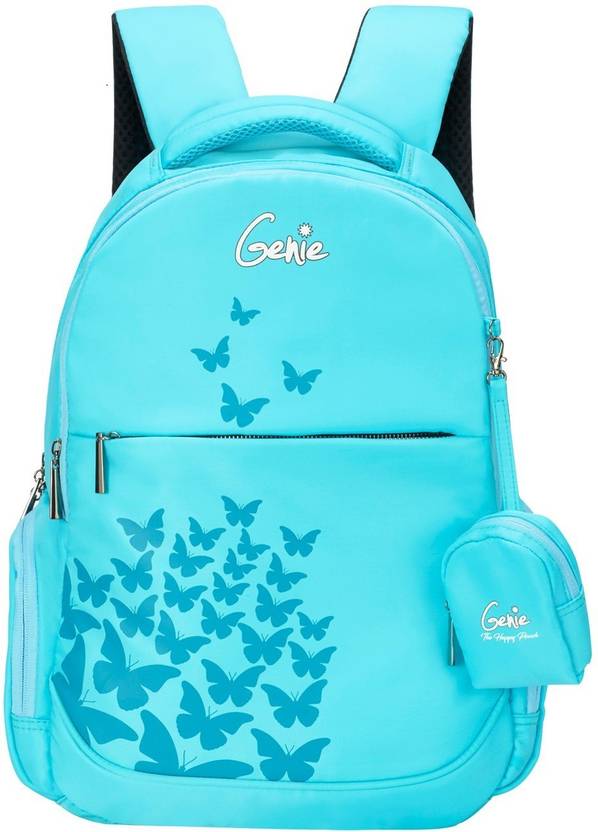 Genie Breeze 20 L Blue Backpack 20 L Laptop Backpack Blue - Price in ...