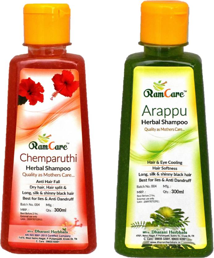 Ram Care Chemparuthi and Arappu Anti Dandruff Herbal Shampoo - Price in ...