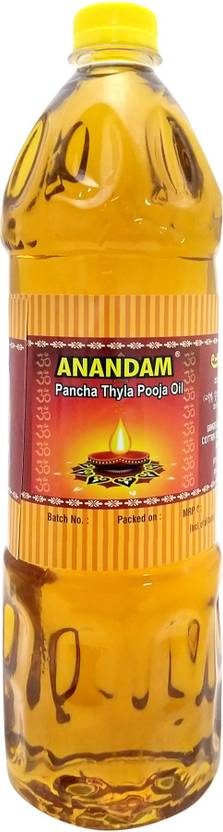 Anandam Pancha Thyla Pooja Oil 1 L Price in India - Buy Anandam Pancha ...