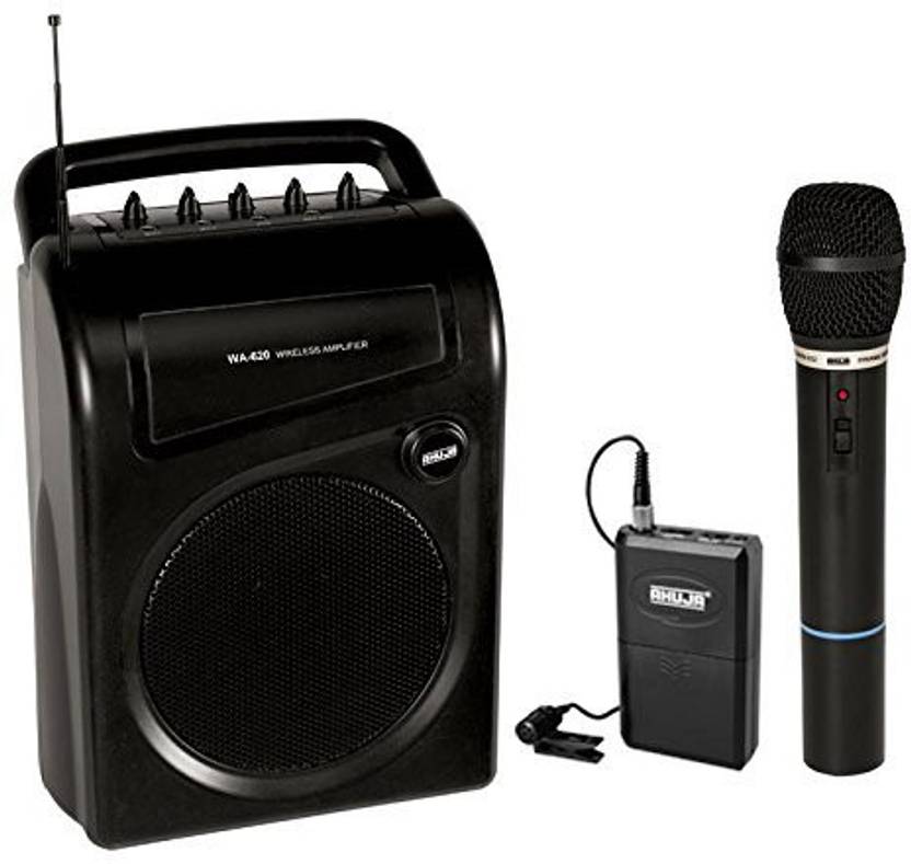 Buy Ahuja PORTABLE SPEAKER CUM AMPLIFIER WITH 1 CORDLESS MIC, INBUILT ...