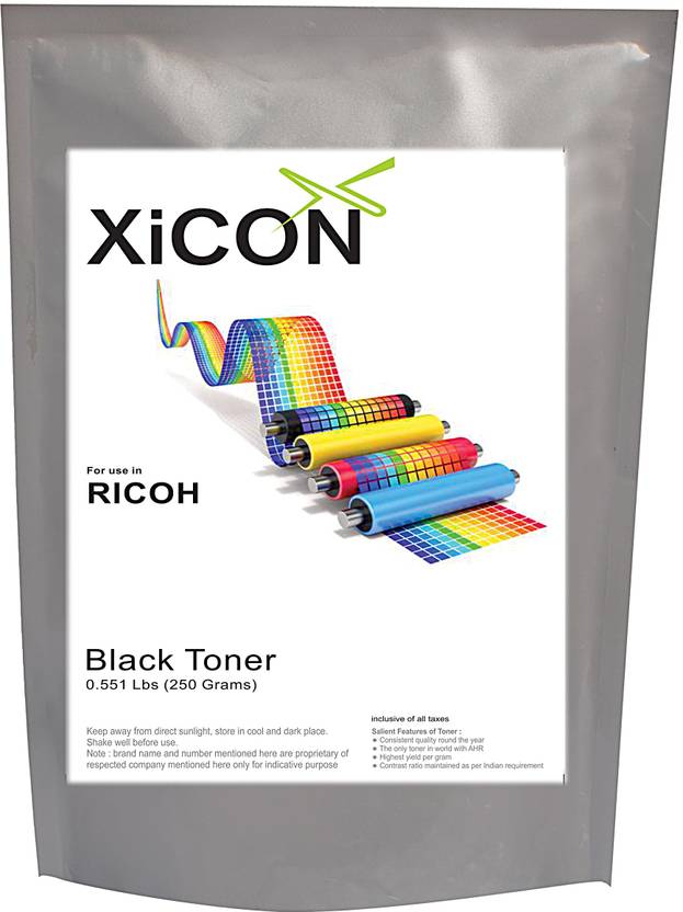 XICON Ricoh 250g Black Ink Toner Powder - XICON : Flipkart.com