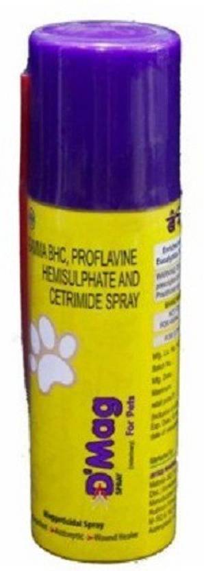 INTAS D'mag Spray for Fly repellent Helps in healing wounds 50 ml Pet ...