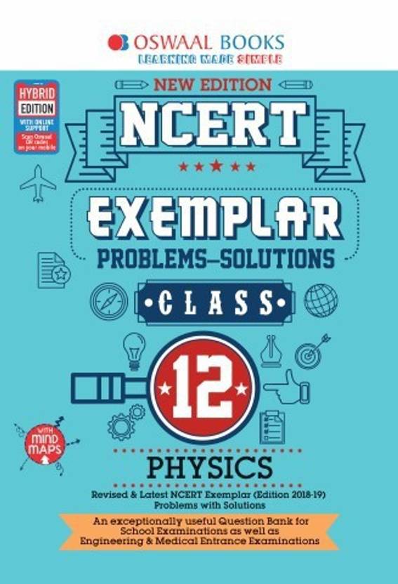 Oswaal Ncert Exemplar (Problems - Solutions) Class 12 Physics Book (for ...