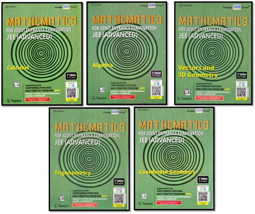 Cengage Mathematics 5-Book Set (Algebra + Calculus + Cor.geometry ...