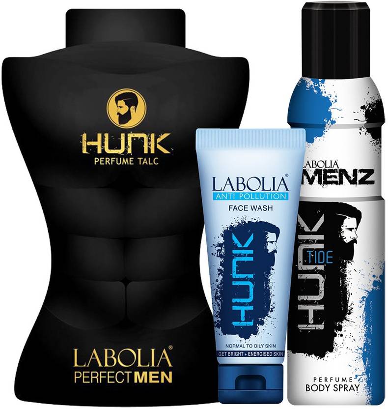 LABOLIA Men's Talcum Powder_Hunk Tide Perfume Body Spray Price in India ...