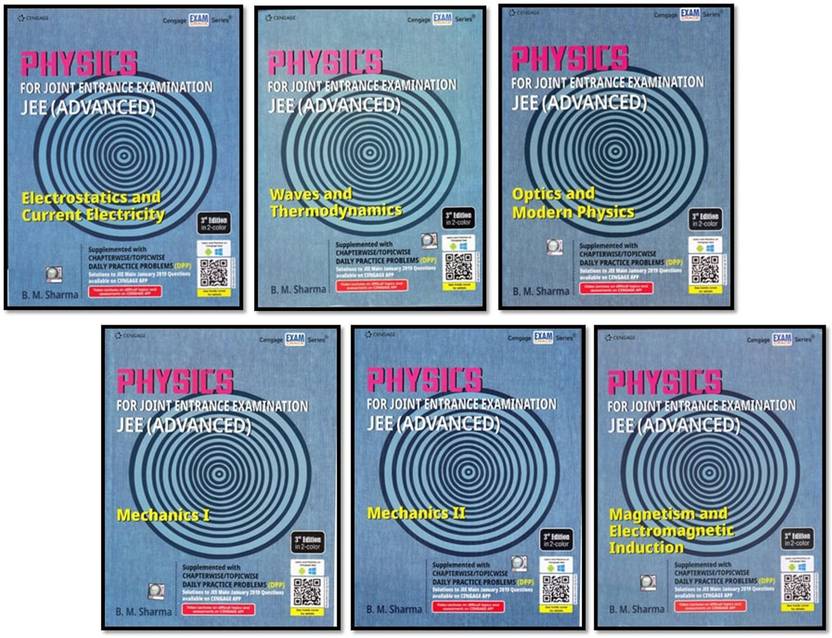 Cengage Physics (3-Edition)(2019-20) 6-Book Set (Mech.-1 + Mech.-2 ...