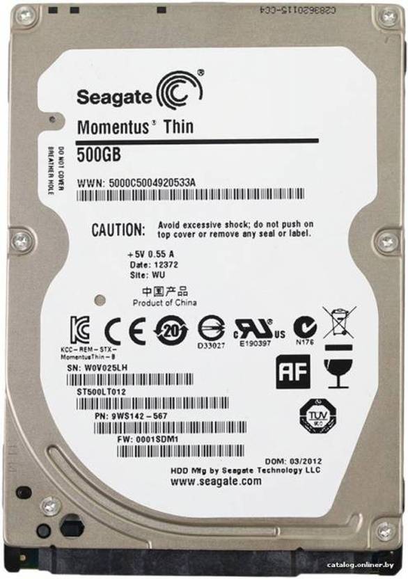 Seagate laptop thin 500 GB Laptop Internal Hard Disk Drive (HDD ...