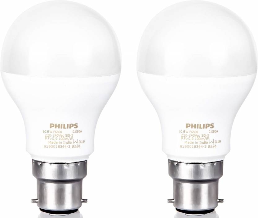 PHILIPS 10.5 W Standard B22 LED Bulb Price in India - Buy PHILIPS 10.5 ...