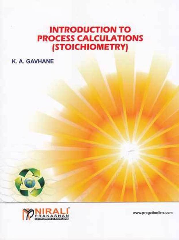 Introduction to Process Calculations (Stoichiometry): Buy Introduction ...