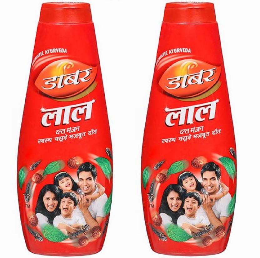 Dabur Lal Dant Manjan Tooth Powder (Pack of 2) Toothpaste - Buy Baby ...