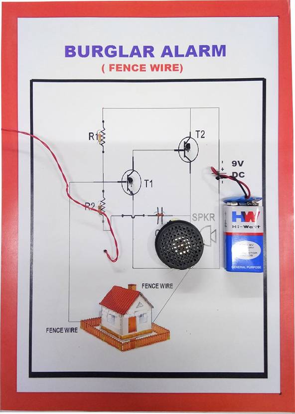 MELODY's BURGLAR ALARM: Physics Science Working Model-Project Price in ...