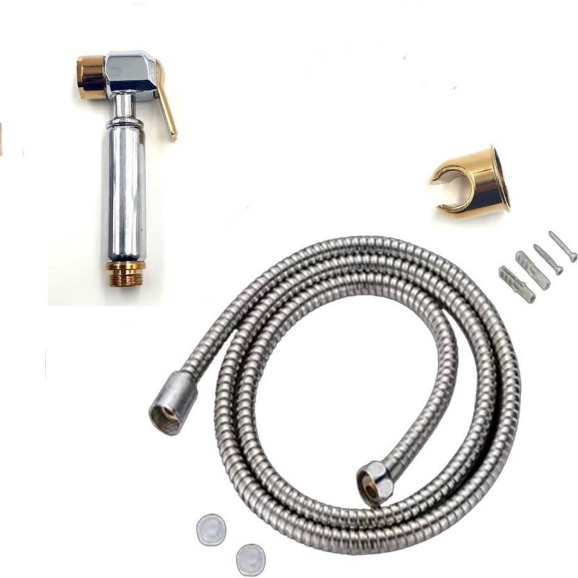 24x7eMall Brass Golden Commode Shower Health Health Faucet Price in ...