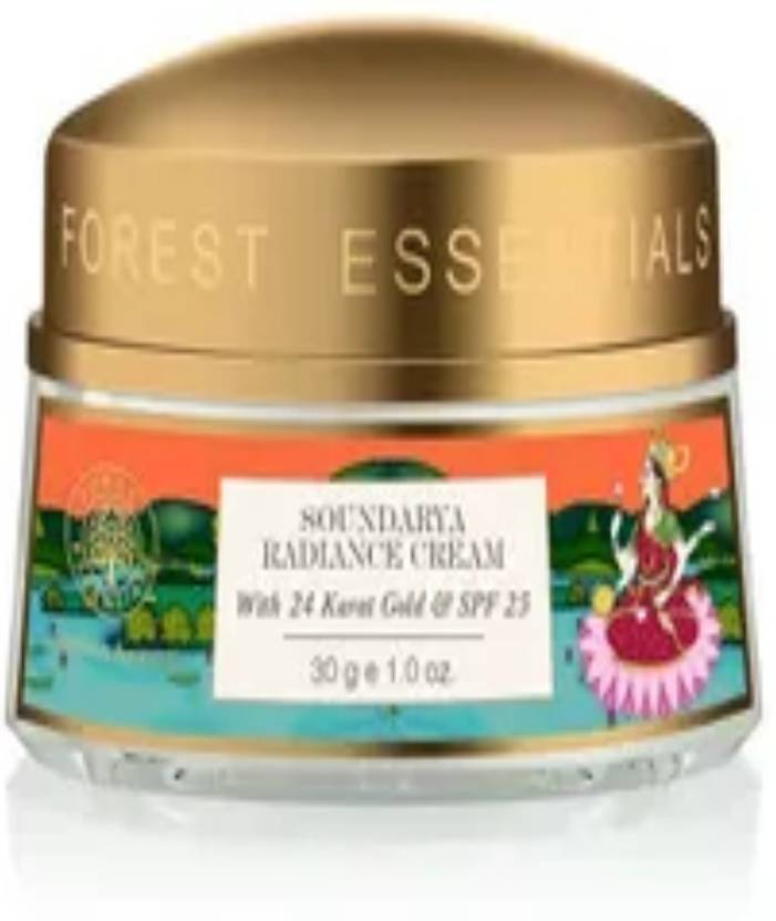 Forest Essentials Soundarya Radiance Cream With 24K Gold And SPF25 ...