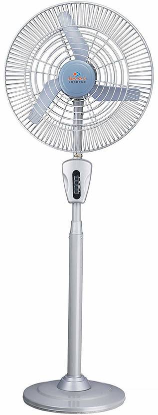 BAJAJ Supreme MK II 450 mm 3 Blade Pedestal Fan Price in India - Buy ...