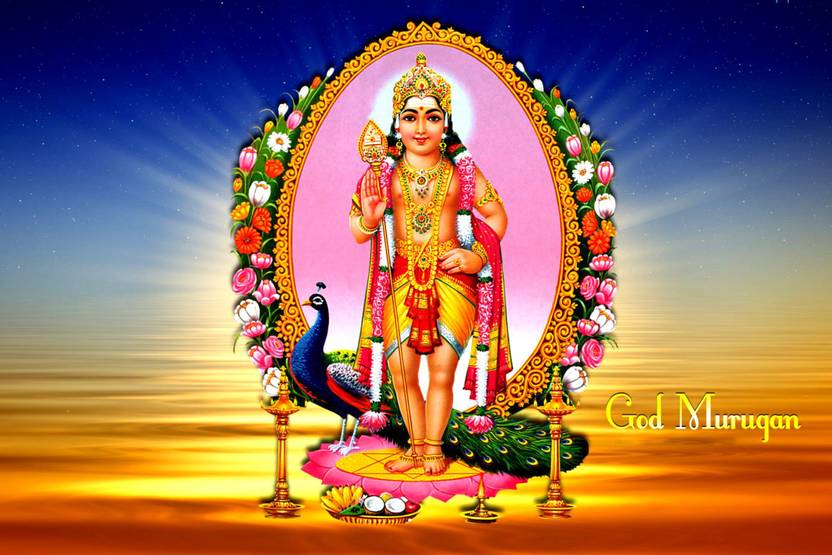 Lord Murugan Paper Wall Poster Without Frame Paper Print - Religious ...