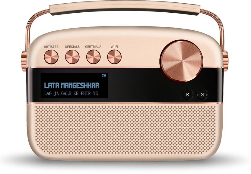 Buy SAREGAMA Carvaan 2.0 (Rose Gold) - Sound by Harman/Kardon 10 W ...