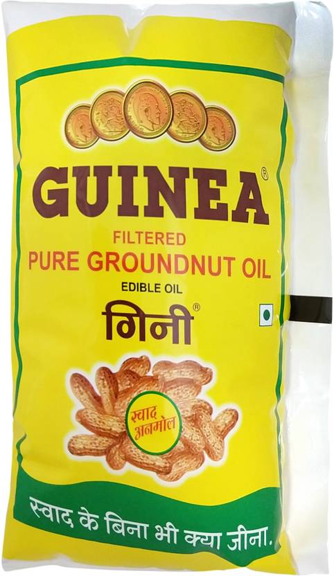 Guinea Pure Groundnut Oil Pouch Price in India - Buy Guinea Pure ...