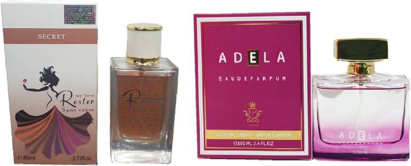 Buy SECRET MY LOVE RESTER SANS CESSE, ADELA EAUDE PARFUM (Pack of 2 ...
