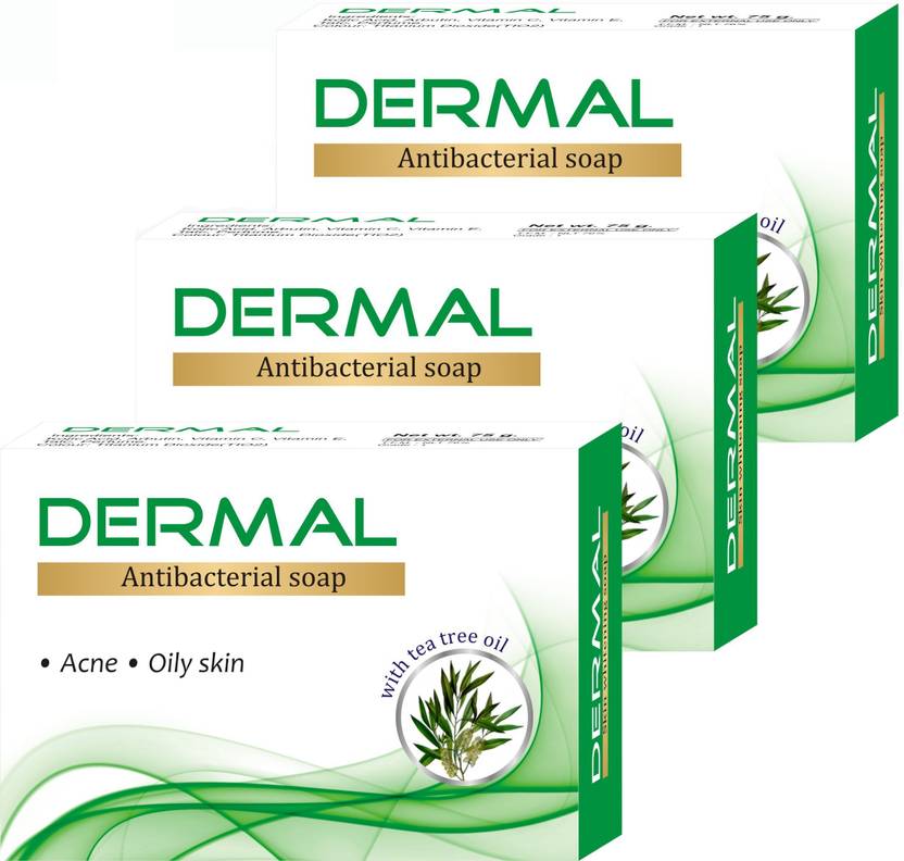 Dermal Antibacterial Soap - Pack of 9 - Price in India, Buy Dermal ...
