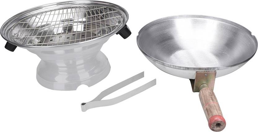Arihant's Aluminium Tandoor Bati Maker(1 Gas Oven, 1 Jali, Gas Grill ...
