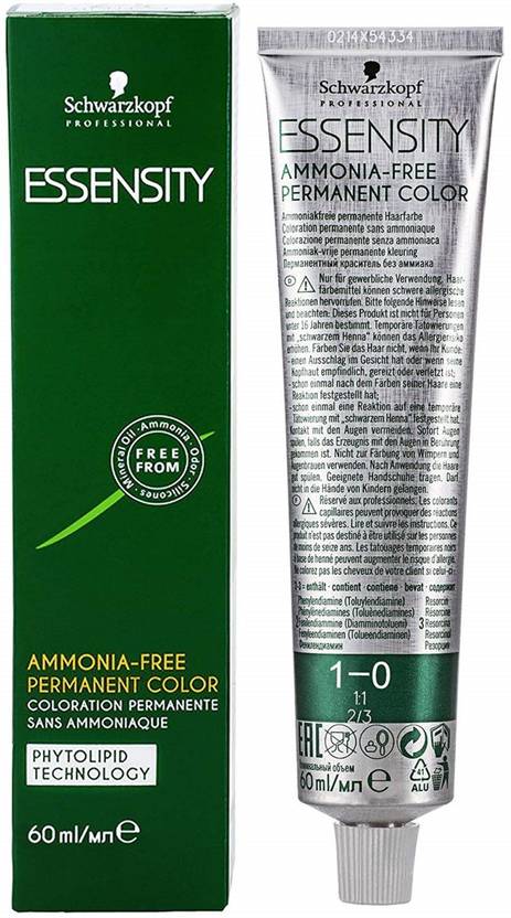 Schwarzkopf Professional Essensity Ammonia Free Permanent Hair Color ...