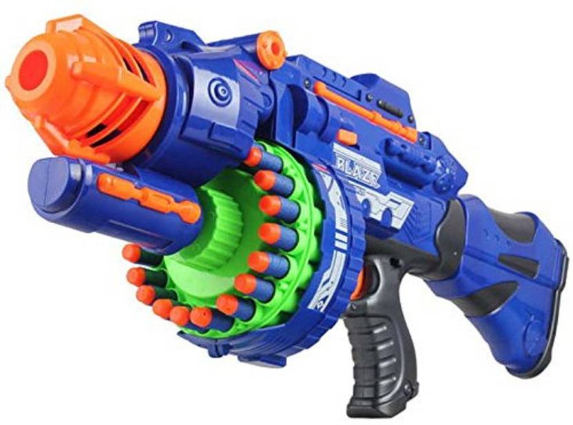 OBLETTER New Big Size Blaster Gun Toy with 40 Soft Bullets, Guns ...