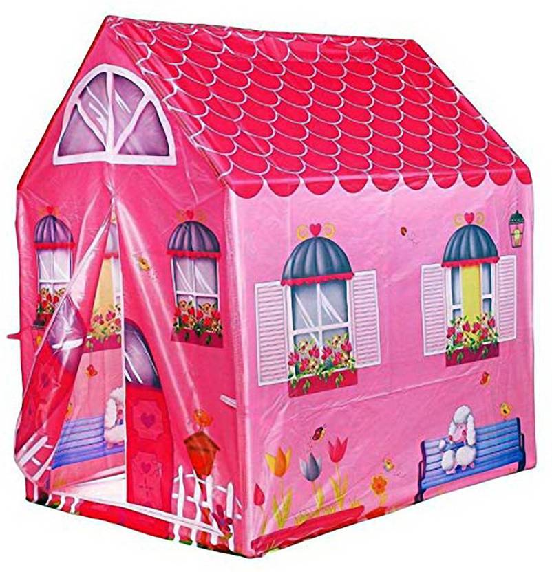 YAMAMA Foldable Doll House Play Tent Indoor & Outdoor Pop-up Play Tent ...