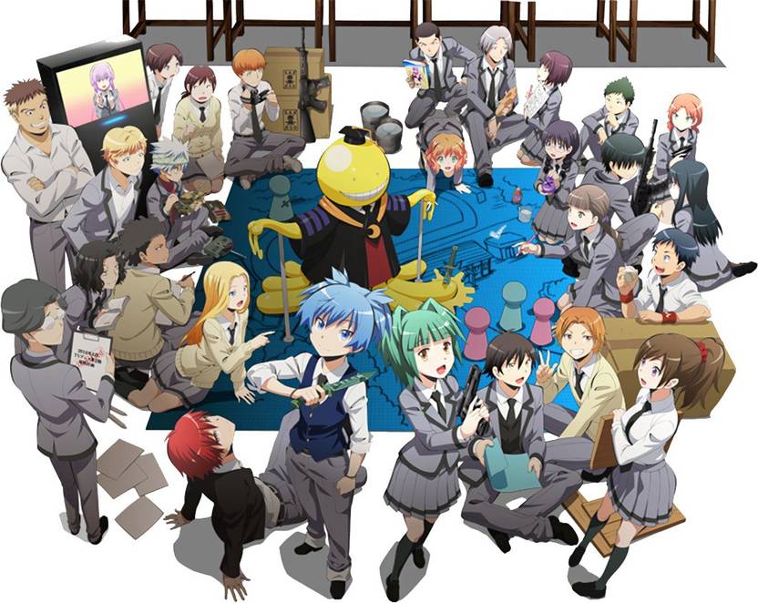 Athah Anime Assassination Classroom Itona Horibe Taisei Yoshida Tōka ...