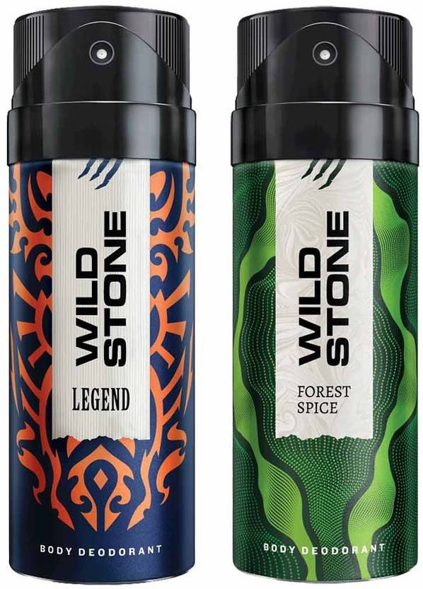 Wild Stone Forest Spice And Legend Deodorant Spray - For Men - Price in ...