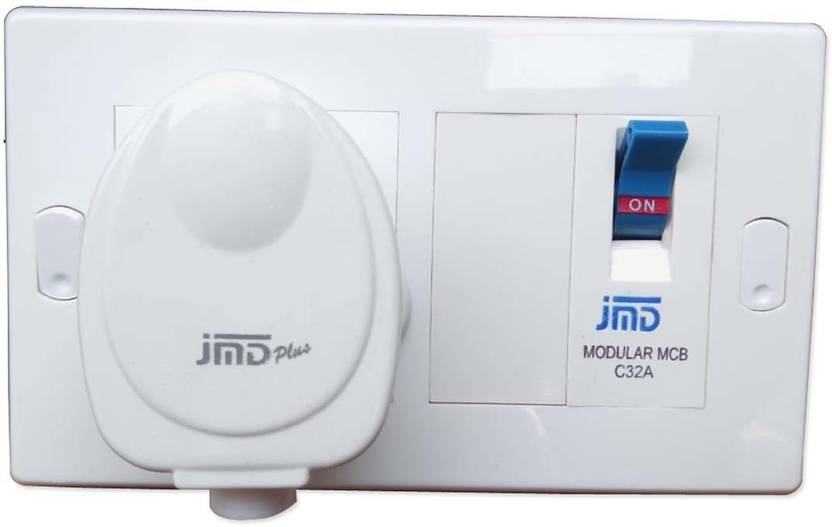 jmD Gold Modular AC Box with 32Amps Single Pole MCB Enclosure & Heavy ...