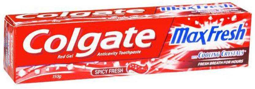 Colgate Max Fresh (Red) Toothpaste 150 gm (Pack of 2) Toothpaste - Buy ...