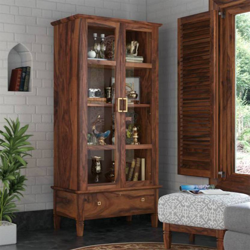 Urban Ladder Sheesham Wood Solid Wood Display Unit Price in India - Buy ...