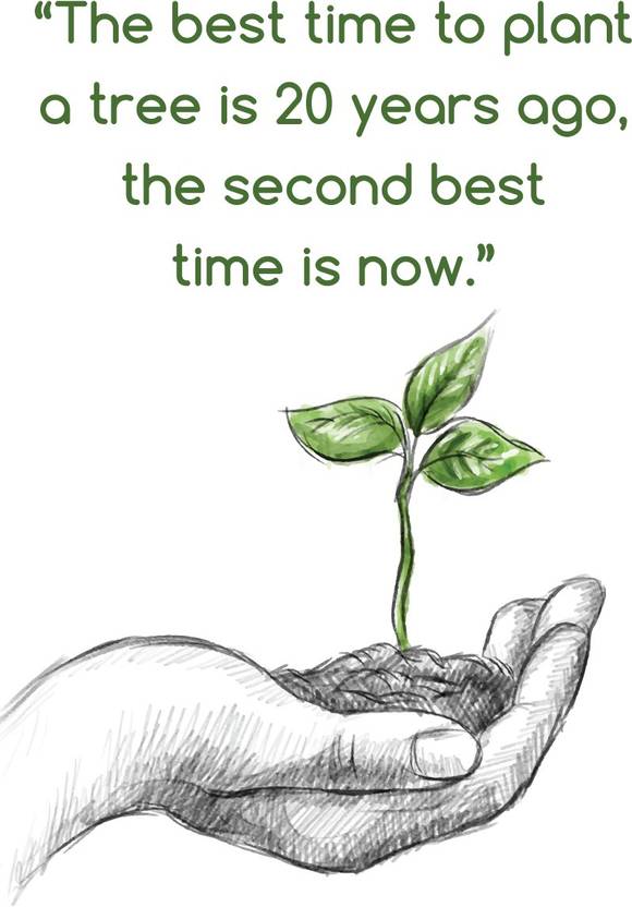 Plant Tree Environment Quote Poster | Best For Rally | Save Earth ...